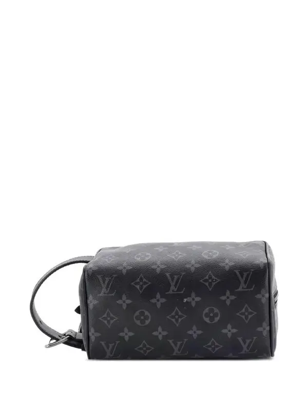 LOUIS VUITTON Dopp Kit Toiletry Monogram Eclipse Canvas Pouch