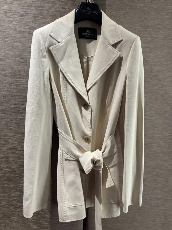 Etro Khaki Jacket - Beige