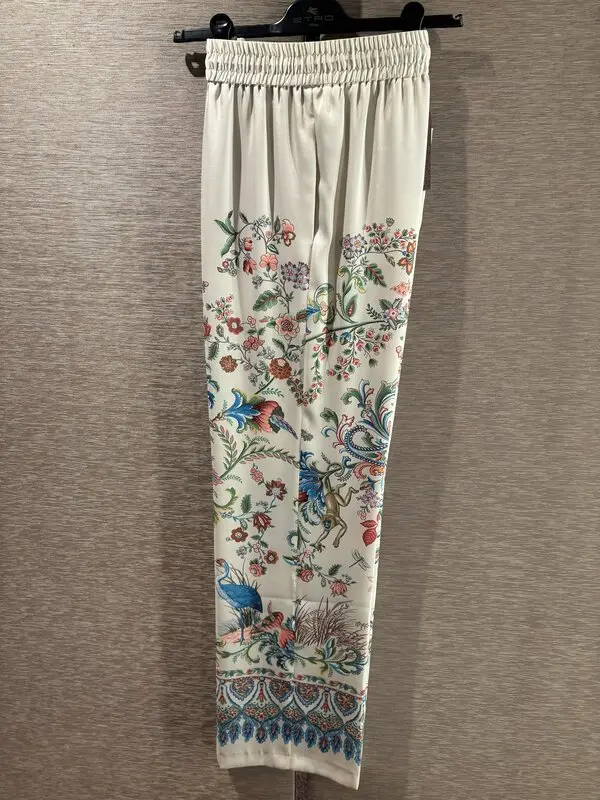 Etro Floral Pants - Multicolor