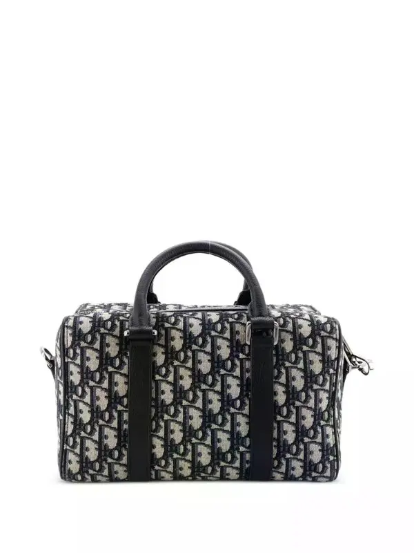 Dior Lingot 26 Oblique Canvas Crossbody Bag - Blue