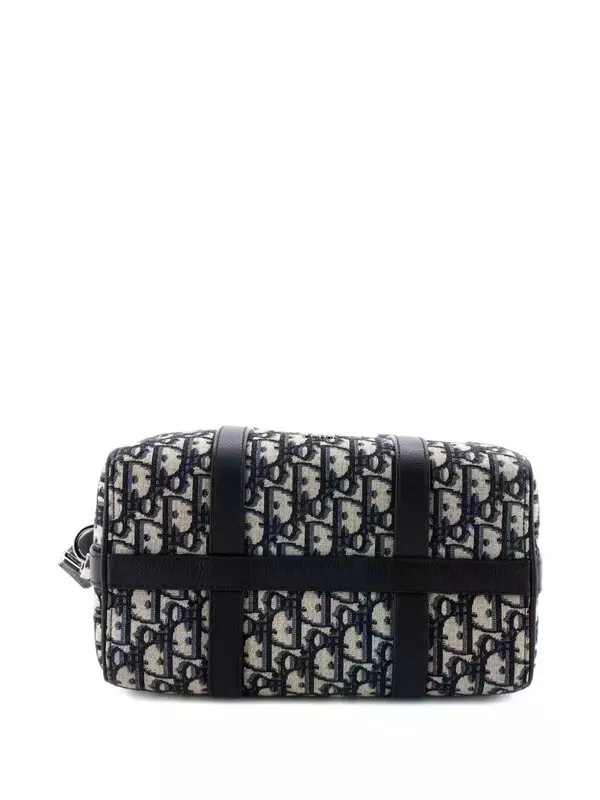 Dior Lingot 26 Oblique Canvas Crossbody Bag - Blue