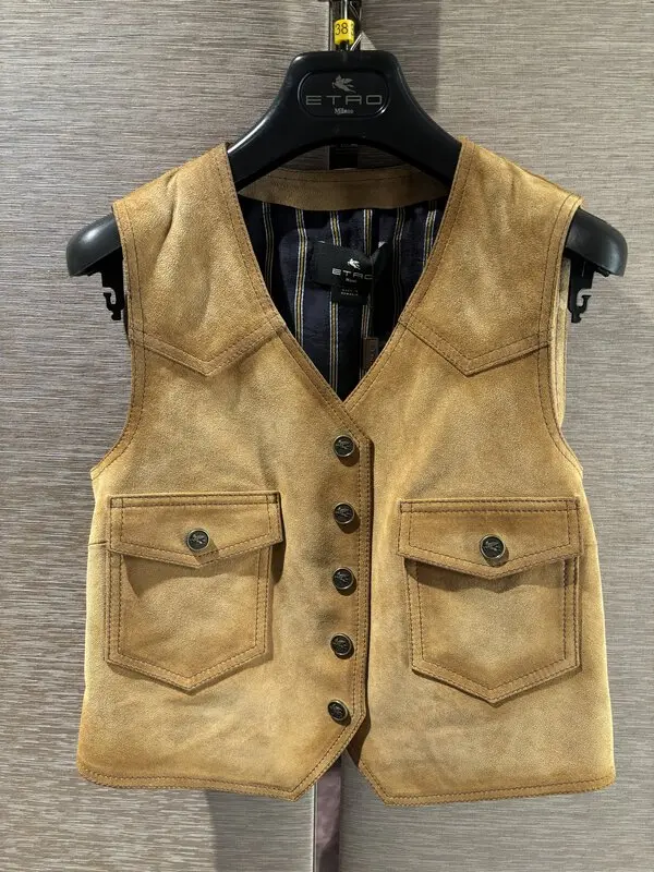 Etro Suede Vest