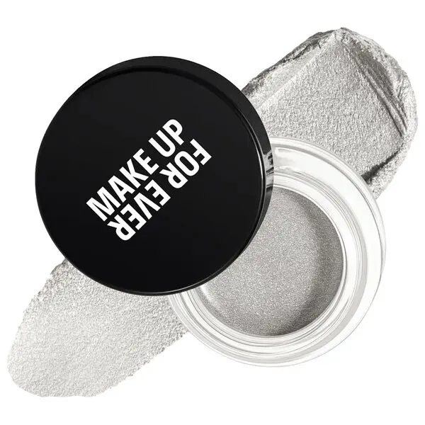 MAKE UP FOR EVER Artist Waterproof Color Cream Eyeshadow & Eyeliner - 06 Silver Gleam