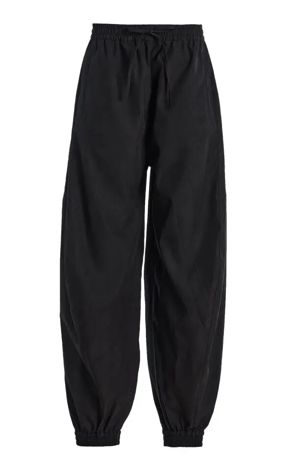 RÓHE Balloon Track Pants - Black