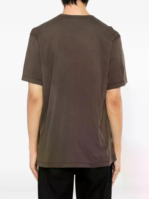 JAMES PERSE Brushed Lotus T-shirt - Brown