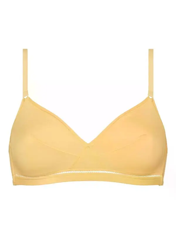 ERES Lydia Soyeuse Wireless Triangle Bra - Yellow
