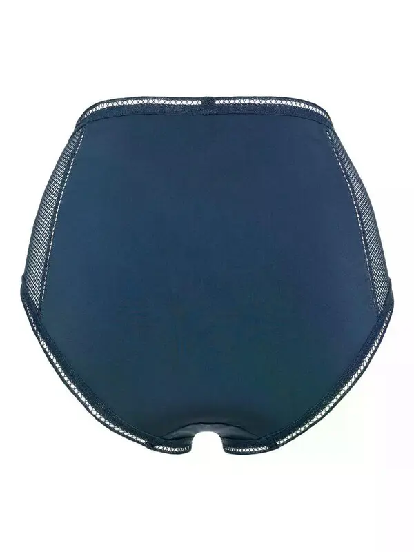 ERES Lotus High-waisted Briefs - Blue