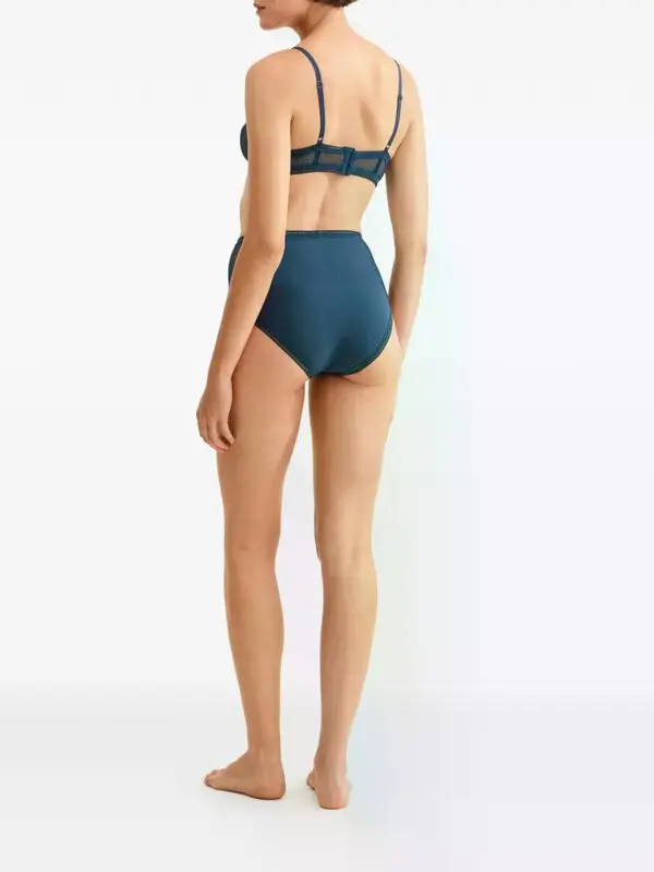 ERES Lotus High-waisted Briefs - Blue