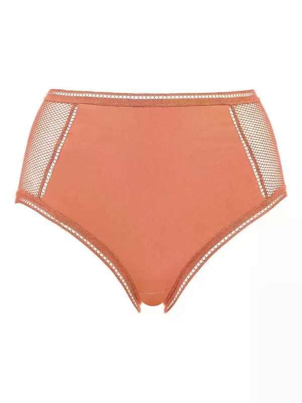 ERES Lotus High-waisted Brief - Orange