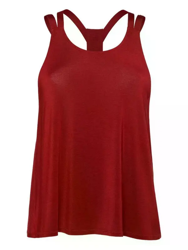 ERES Allyson Crew-neck Tank Top - Red