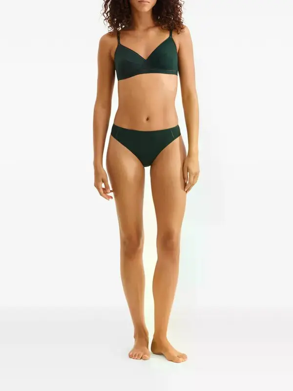 ERES Lydia Soyeuse Wireless Triangle Bra - Green