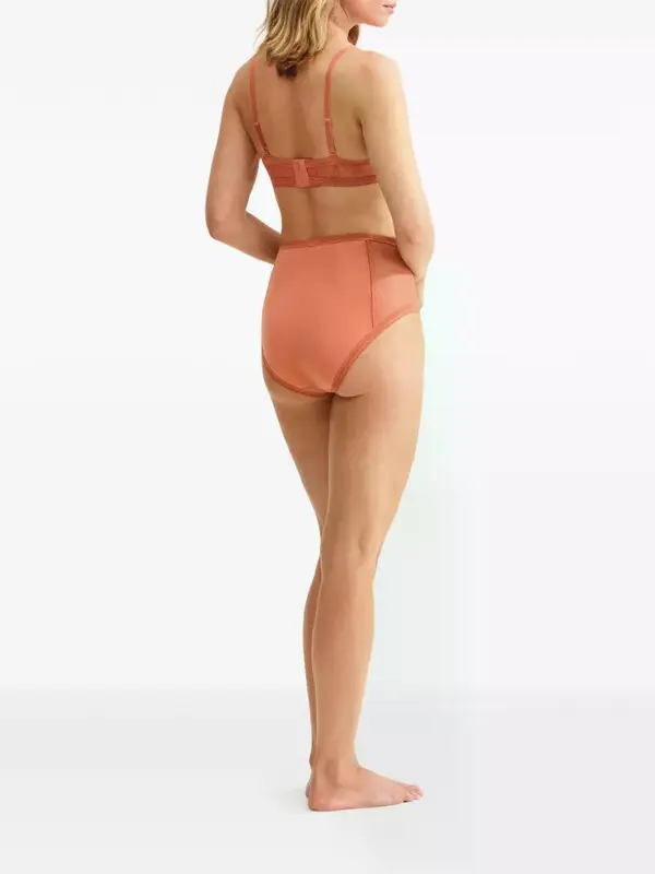 ERES Fard Wireless Triangle Bra - Orange