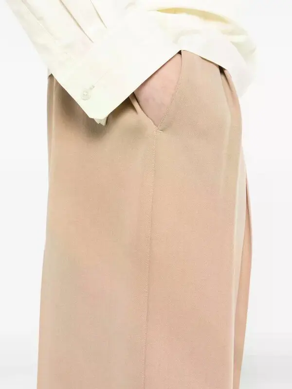 JAMES PERSE Pleated Trousers - Neutrals