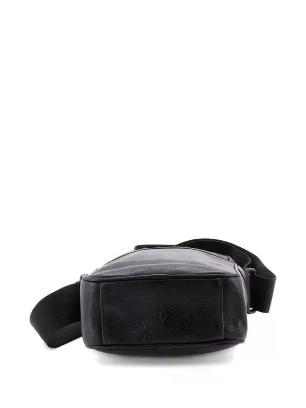 LOUIS VUITTON Danube Handbag Monogram Shadow Leather Pm