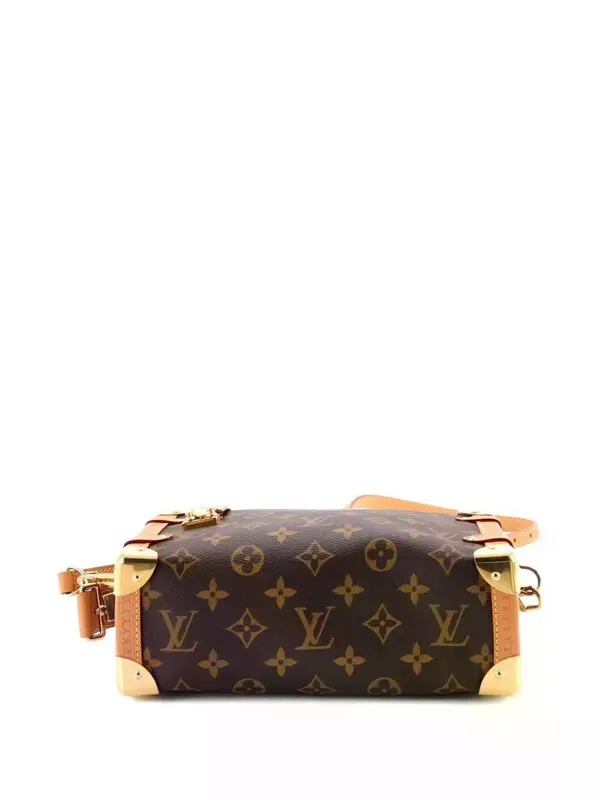 LOUIS VUITTON Side Trunk Handbag Monogram Canvas Mm
