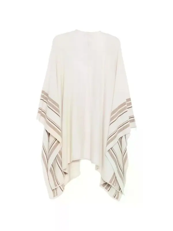 JAMES PERSE Striped Poncho
