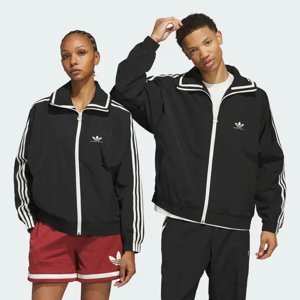 Adidas Shell Jacket - Black / Ivory