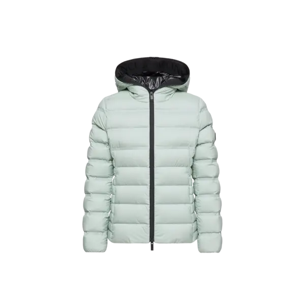 Moncler Alete Hooded Down Jacket - Green
