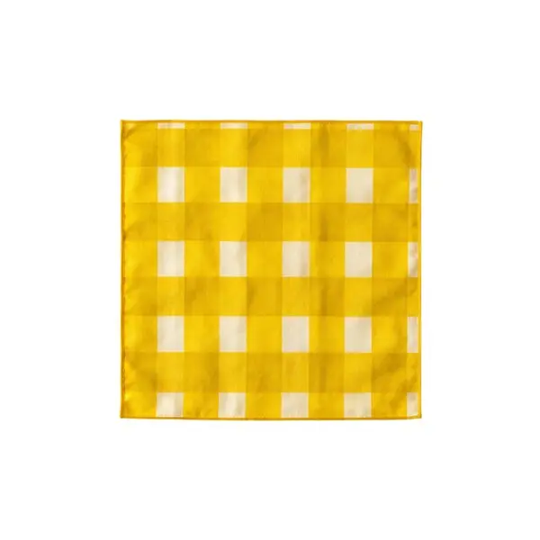 GOLDIE HOME Cocktail Napkin, Set Of 4 - Yellow
