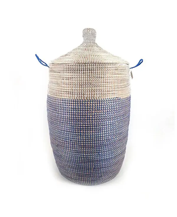 MBARE Dou Lid Two Tone Storage Basket