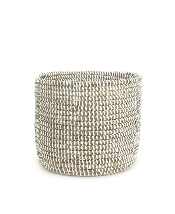 MBARE Catch-all / Planter Monochrome Basket - White