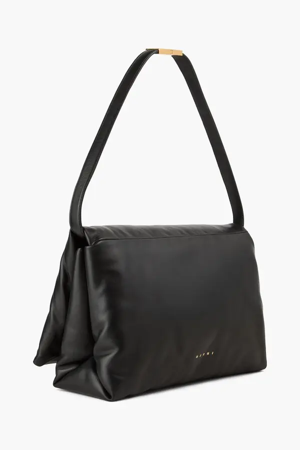 Marni Prisma Leather Shoulder Bag