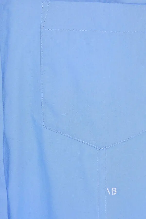 Victoria Beckham Layered Cotton-poplin Shirt