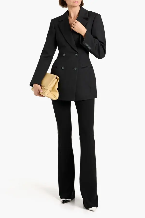 Altuzarra Double-breasted Grain De Poudre Wool Blazer