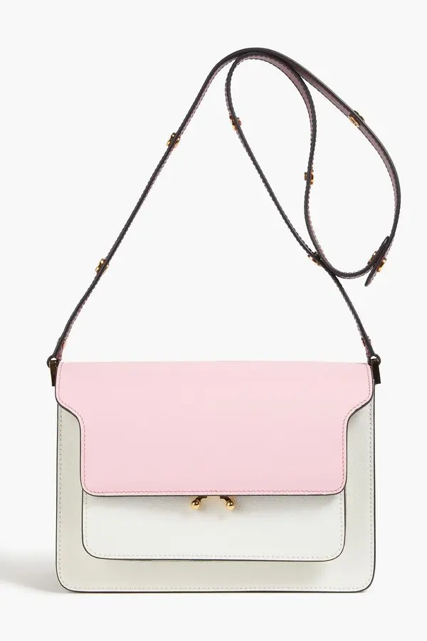 Marni Leather Trunk Crossbody Bag