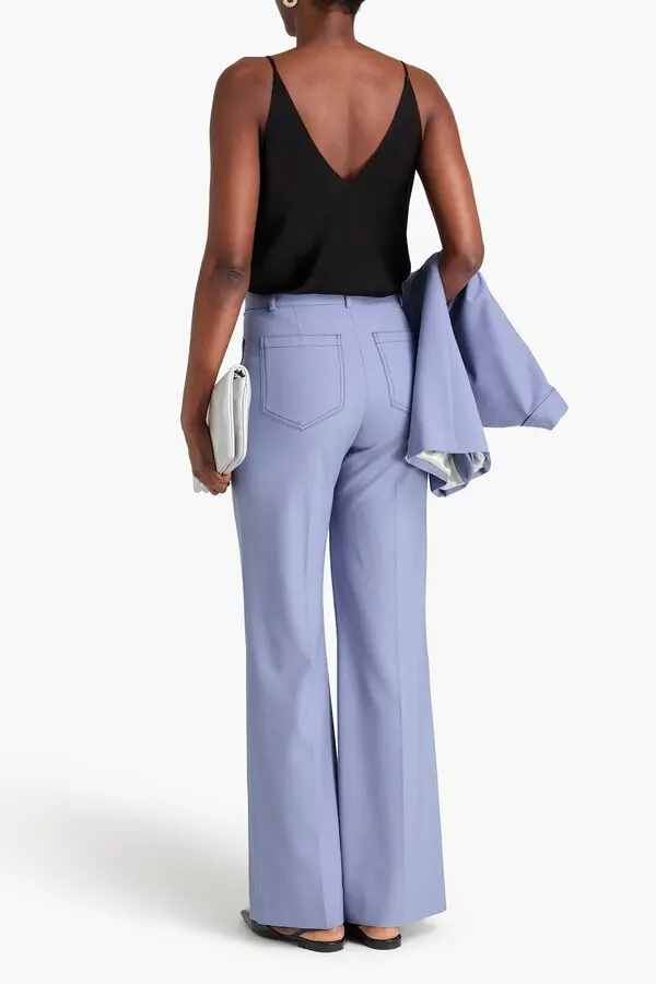 Victoria Beckham Twill Flared Pants