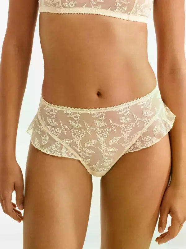 ERES Seigle Thongs - White