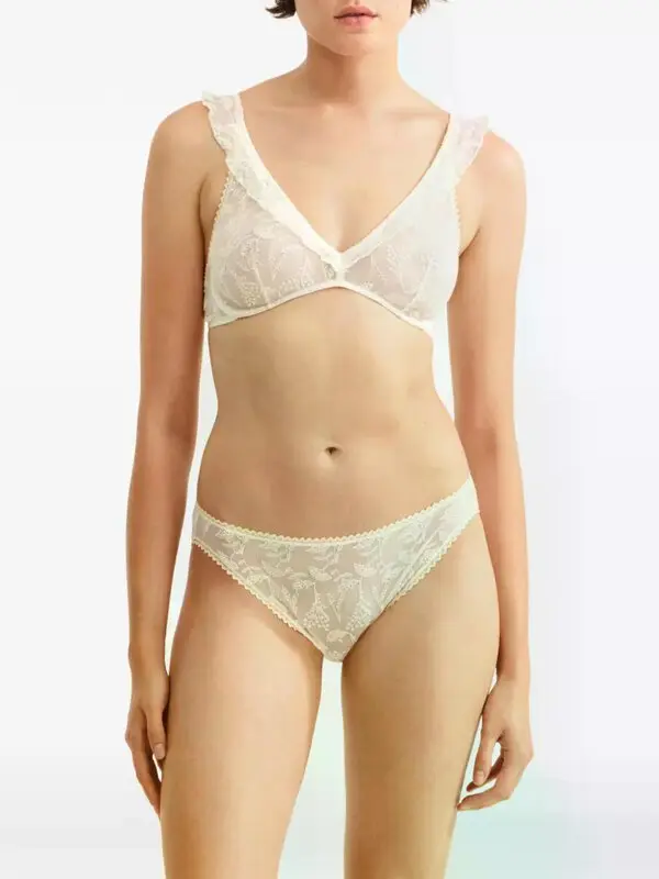 ERES Lace Trim Bikini Bottom