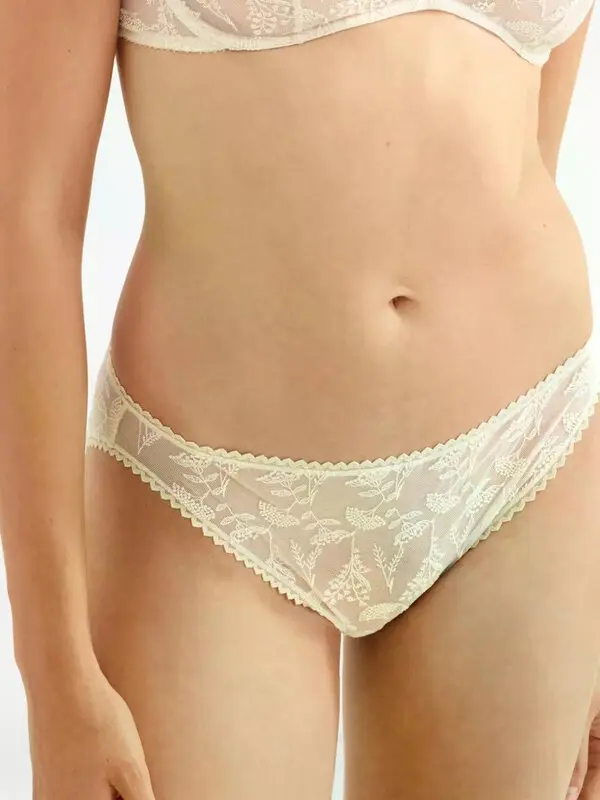 ERES Lace Trim Bikini Bottom