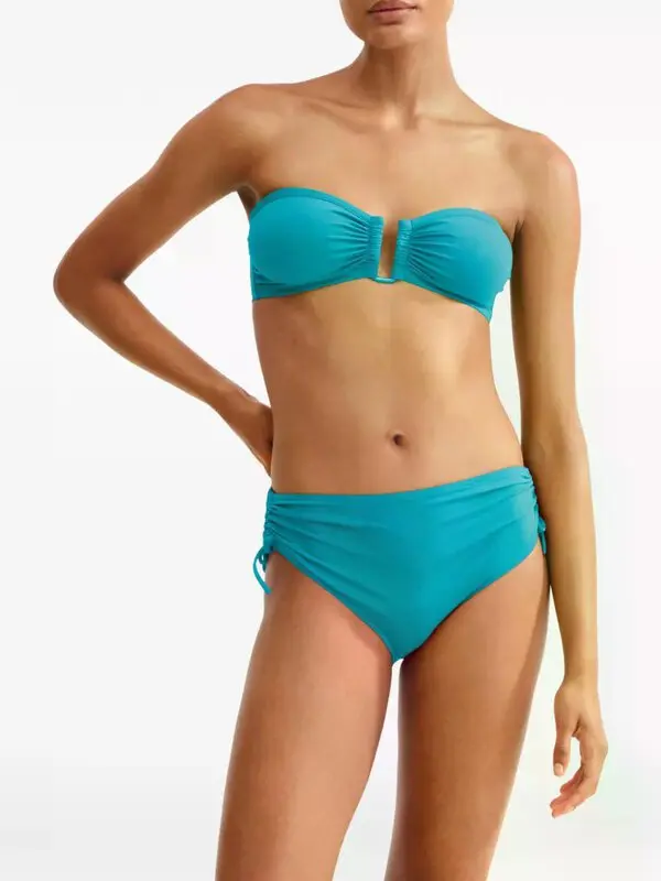 ERES Sofia High Waisted Bikini Bottom - Blue