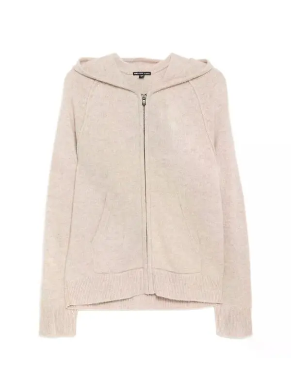 JAMES PERSE Cashmere Zip Up Hoodie