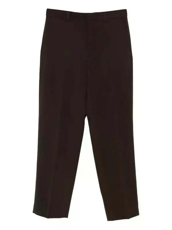 Sandro Oversized Virgin Wool Trousers