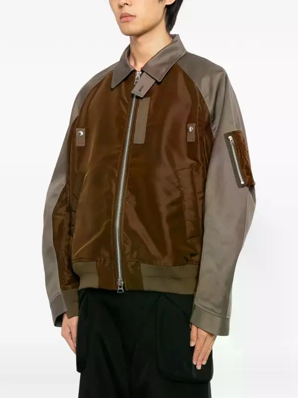 Sacai Two-way Zip Jacket