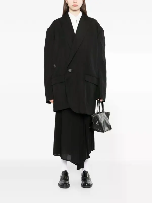 Yohji Yamamoto Textured Button Jacket