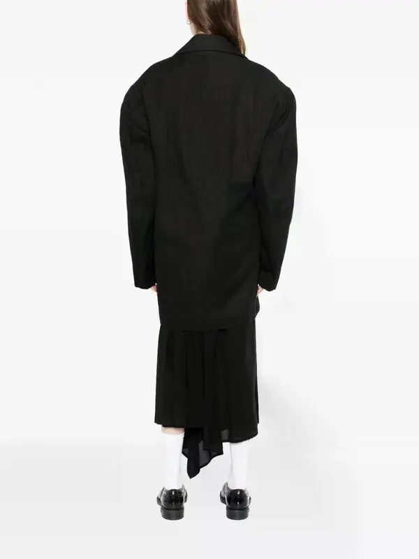 Yohji Yamamoto Textured Button Jacket