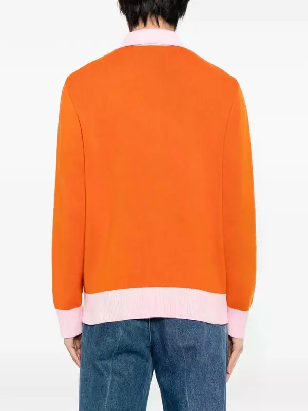 CHATEAU ORLANDO Graphic Cotton Cardigan