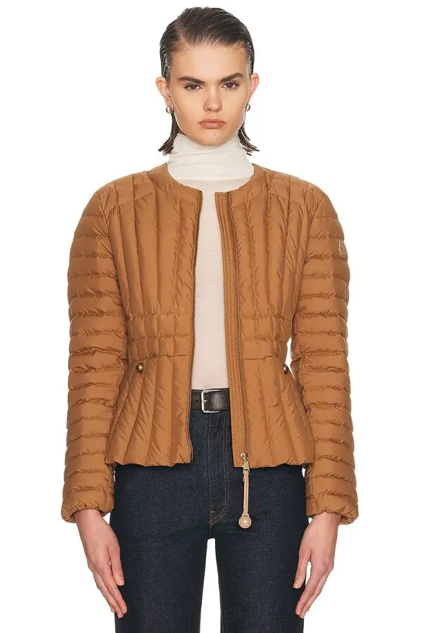 Moncler Menthe Jacket - Brown