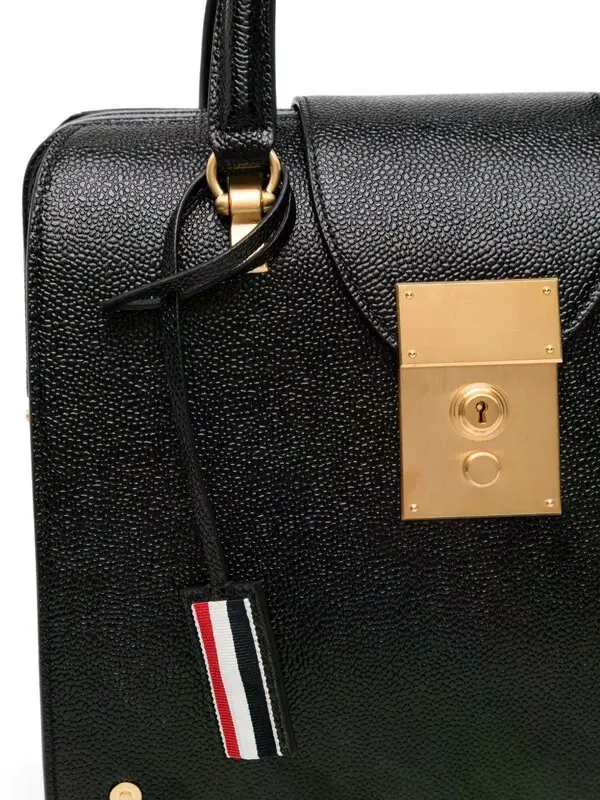 Thom Browne Top Handle Textured Tote
