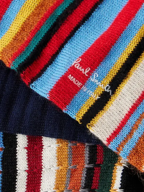 Paul Smith Three-pack Patterned Socks