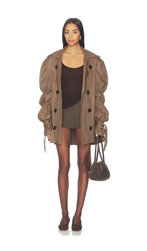 ZULEYHA KURU Volkiva Trench Coat