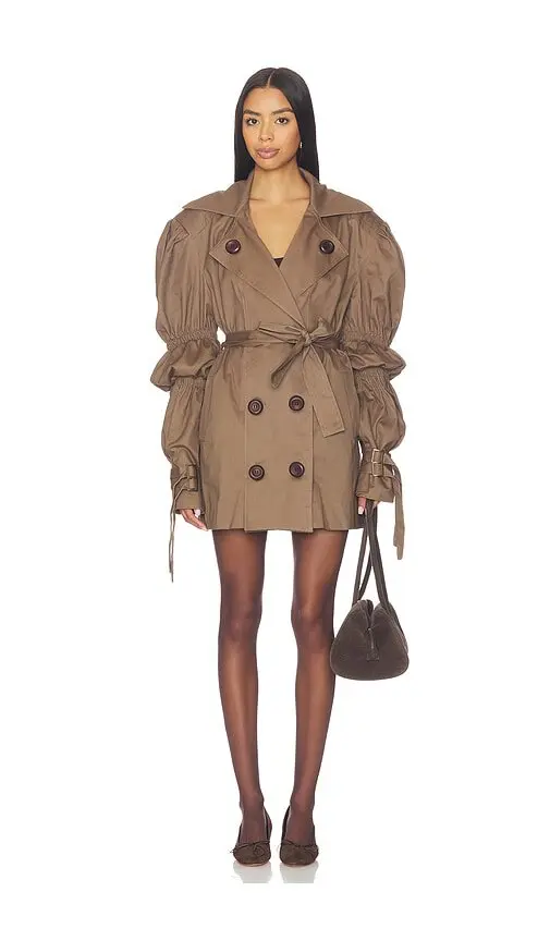 ZULEYHA KURU Volkiva Trench Coat