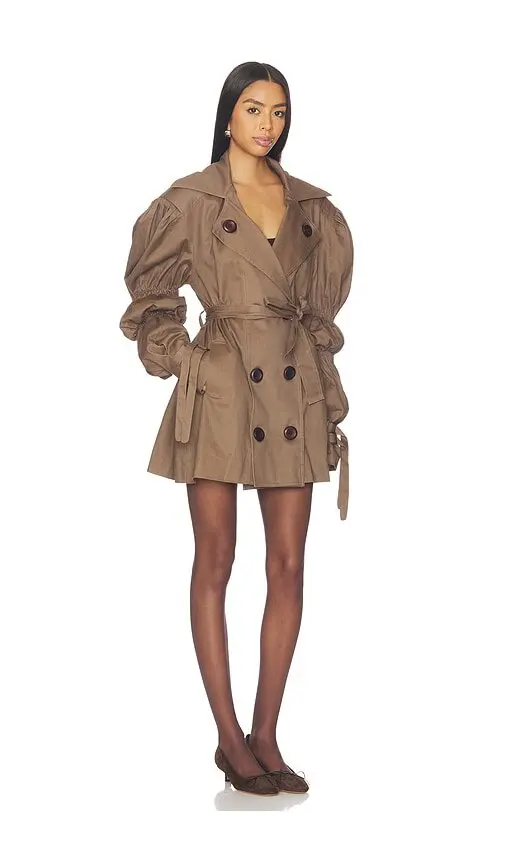 ZULEYHA KURU Volkiva Trench Coat