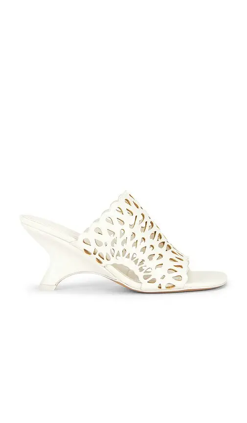 Simkhai Shadow Mule Laser Cut Sandal