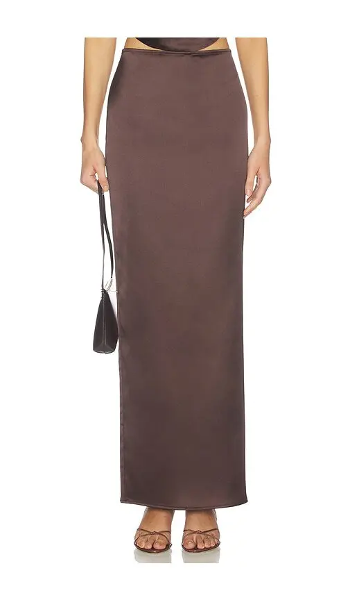 NOOKIE Calypso Skirt - Chocolate