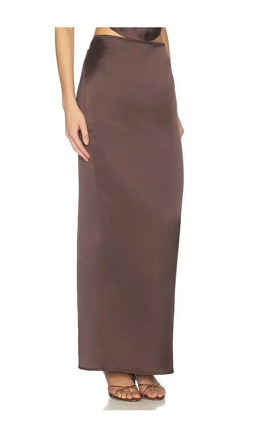 NOOKIE Calypso Skirt - Chocolate