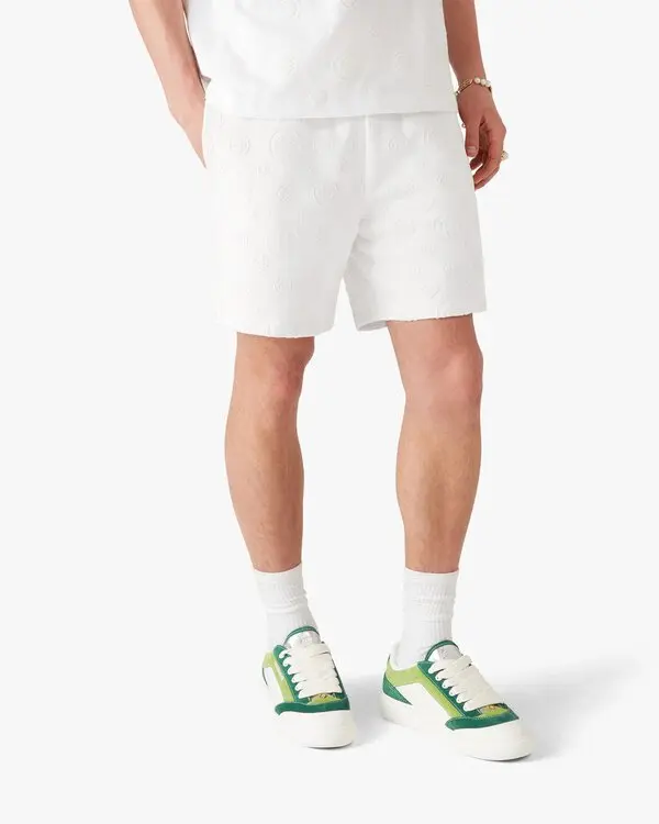 Casablanca Applique Monogram Sweatshorts - Multicolor